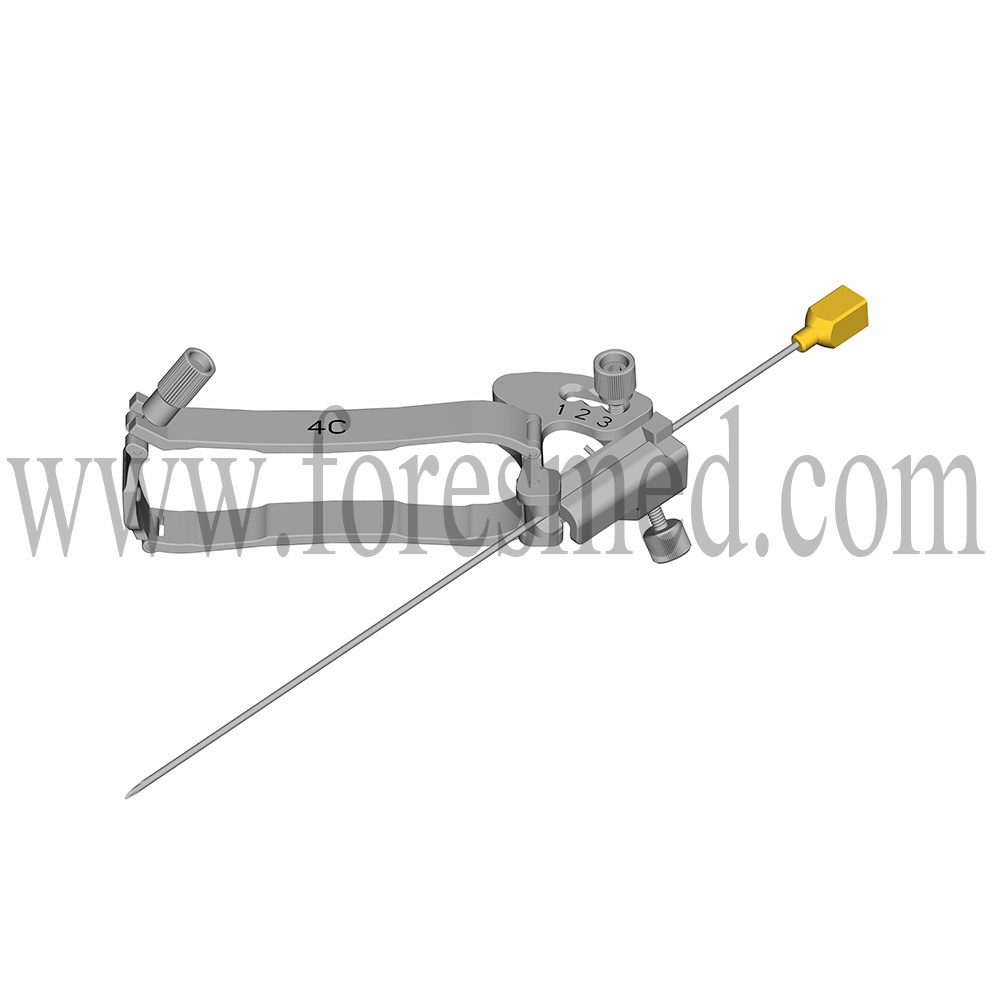 Compatible GE 4C,4C-A,4C-D,4C-RS,4C-SC CS1-4 Reusable Biopsy needle guide