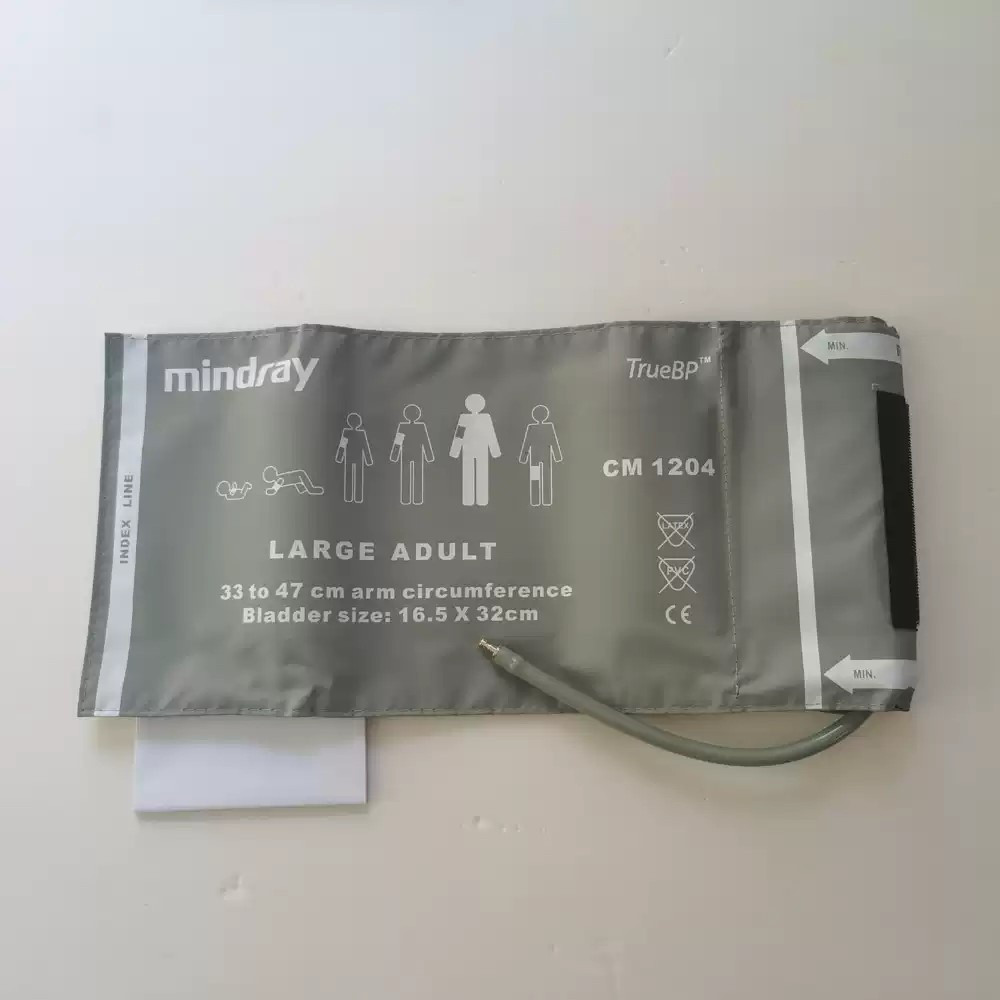 Original Mindray CM1204 Large Adult 33-47cm Blood Pressure Cuff With ...