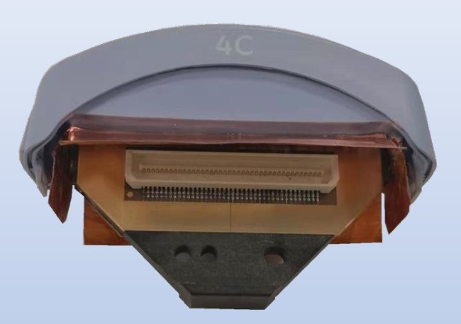GE 4C ultrasound probe after repaired performance